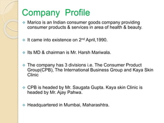 Axis bank,IIFL,marico | PPTX