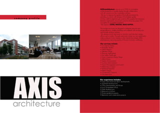 Axis Brochure | PPT | Free Download