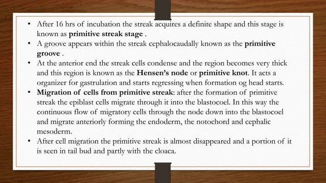 Axis formation in birds and mammals | PPTX