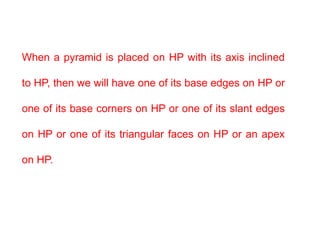 Solid Axis inclined to hp | PPTX