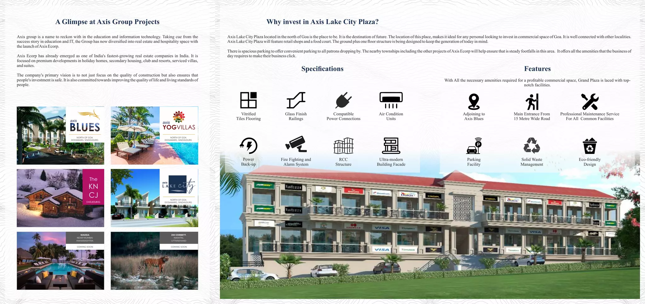 Axis lake City Plaza Brochure by Axis Ecorp | PDF
