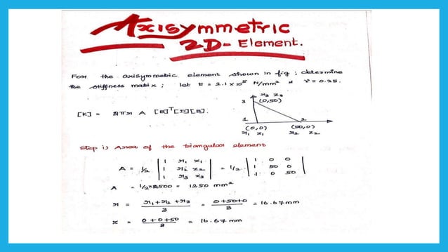 Axisymmetric | PPTX | Physics | Science