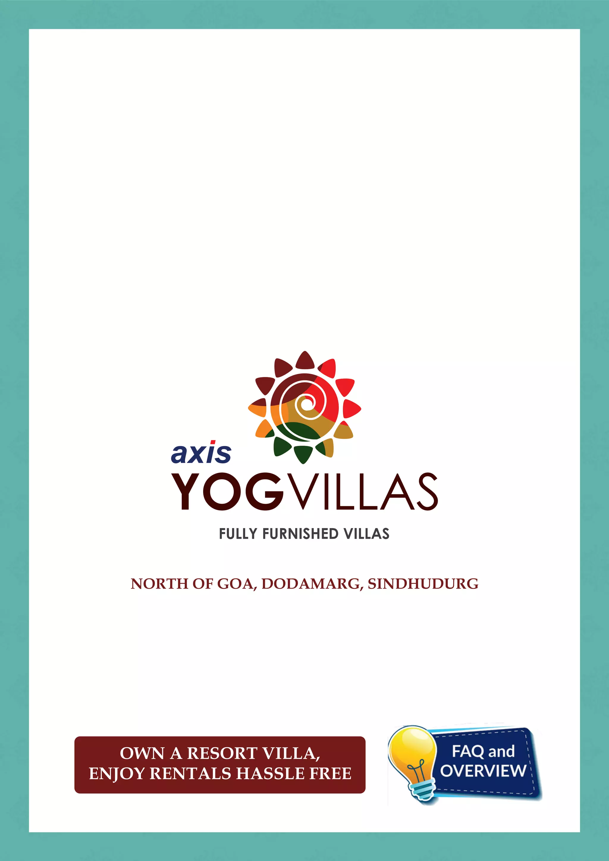 Axis Yog Villas North of Goa, Dodamarg, Sindhudurg The Best Luxury ...