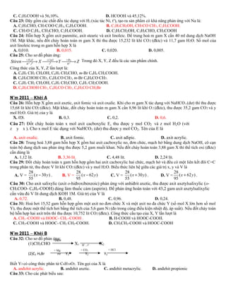 Axitcacboxylic thi dai hoc 20072013 co dap an | DOC