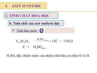 Axit sunuric tiet 2 | PPT