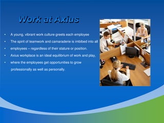 Axius technologies inc company profile 2014 | PPT