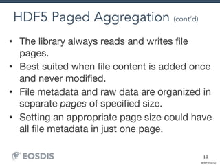 Creating Cloud-Optimized HDF5 Files | PPT
