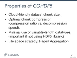 Creating Cloud-Optimized HDF5 Files | PPT