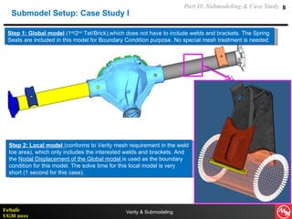 Axle Bracket Weld Fatigue Analysis Using Verity And Node Based Submodeling | PPT
