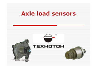 Axle load sensor DP01 | PPT