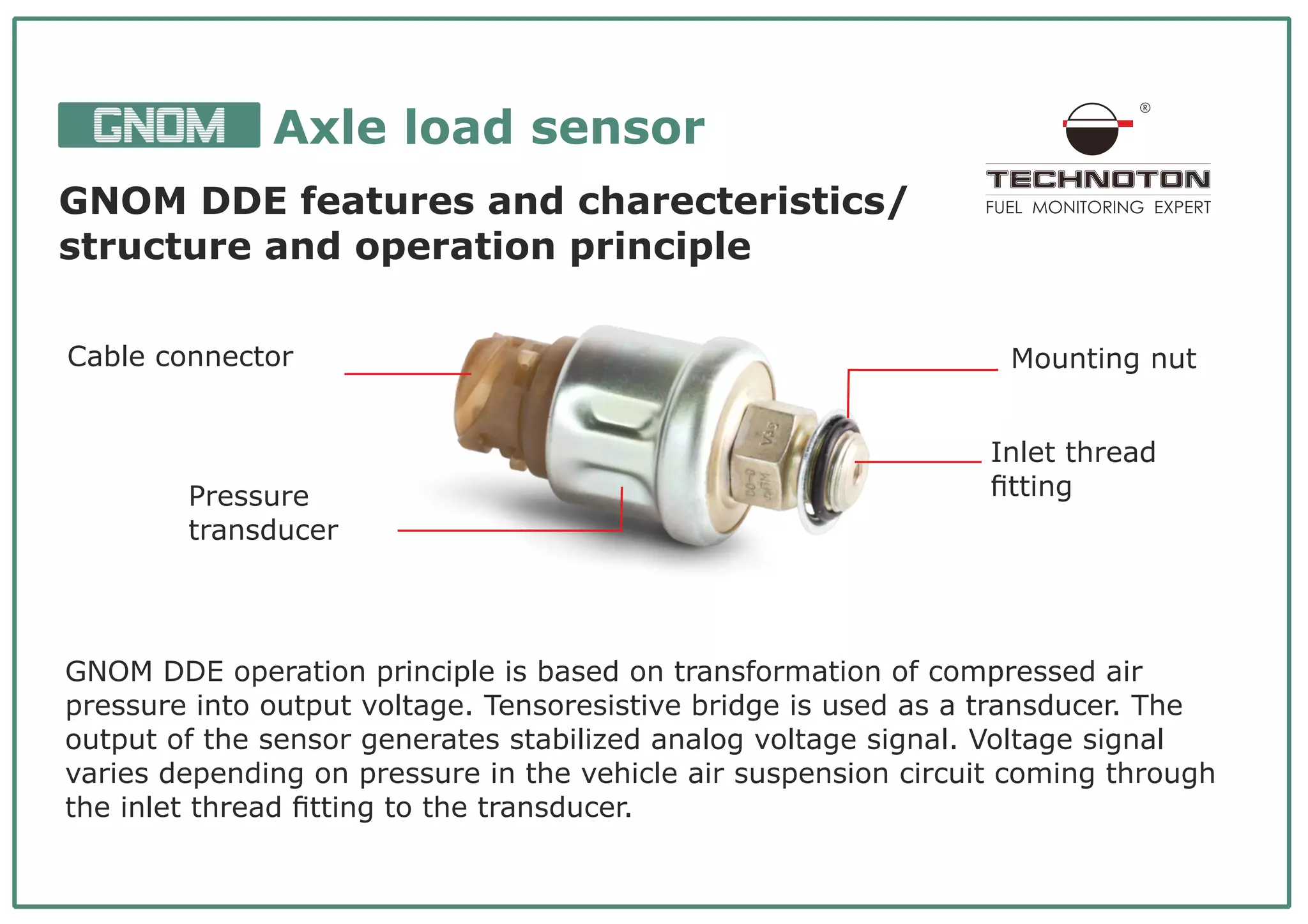 GNOM Axle load monitoring (ENG) | PDF