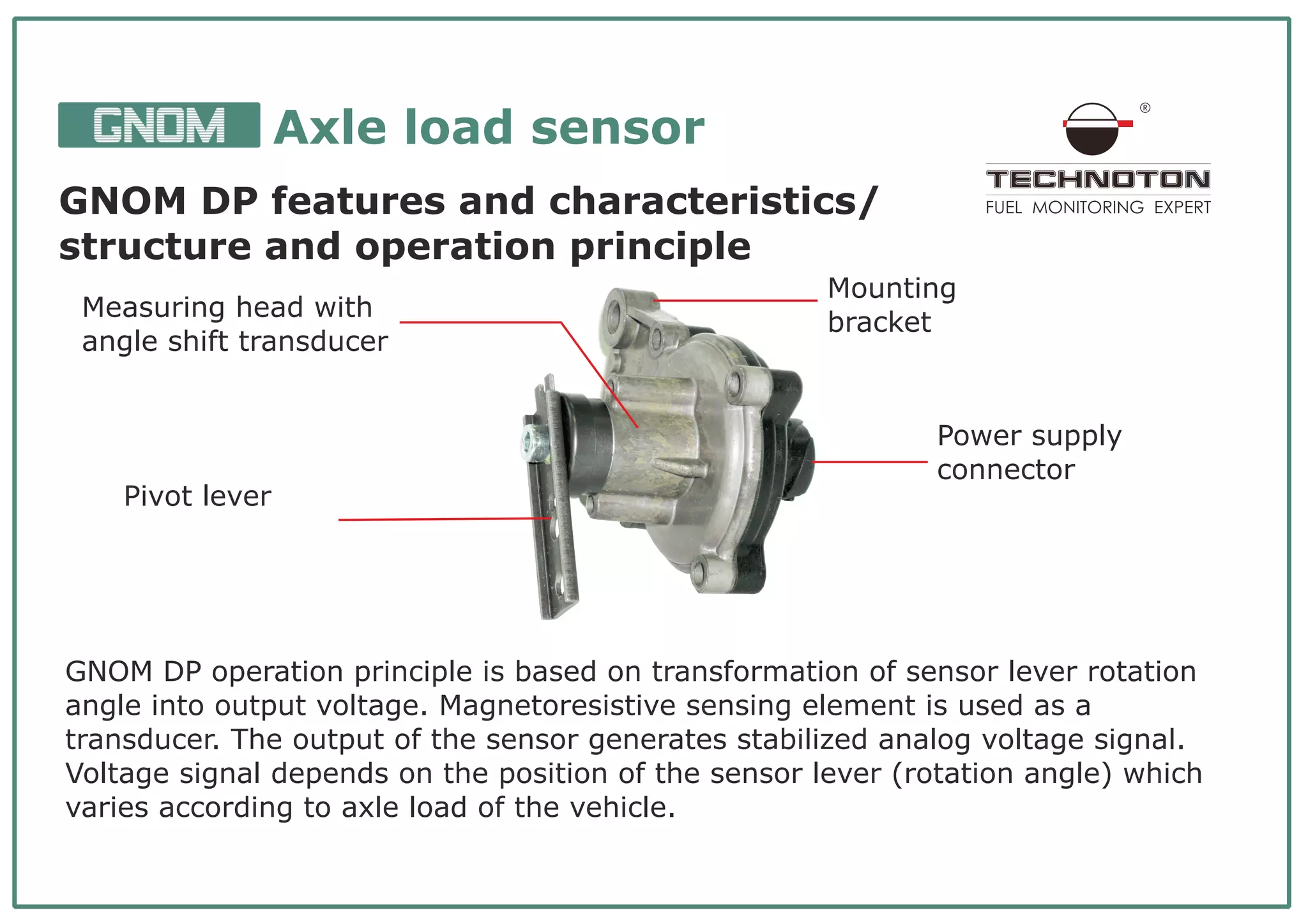 GNOM Axle load monitoring (ENG) | PDF