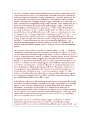 Axolotl, julio cortázar | DOCX