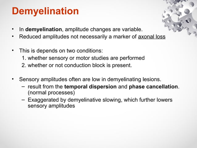Nerves conduction study, Axonal loss vs Demyelination | PPT