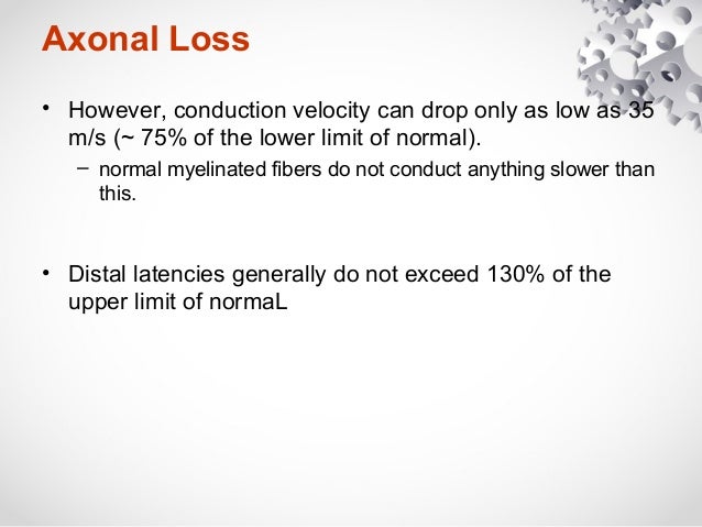Nerves conduction study, Axonal loss vs Demyelination