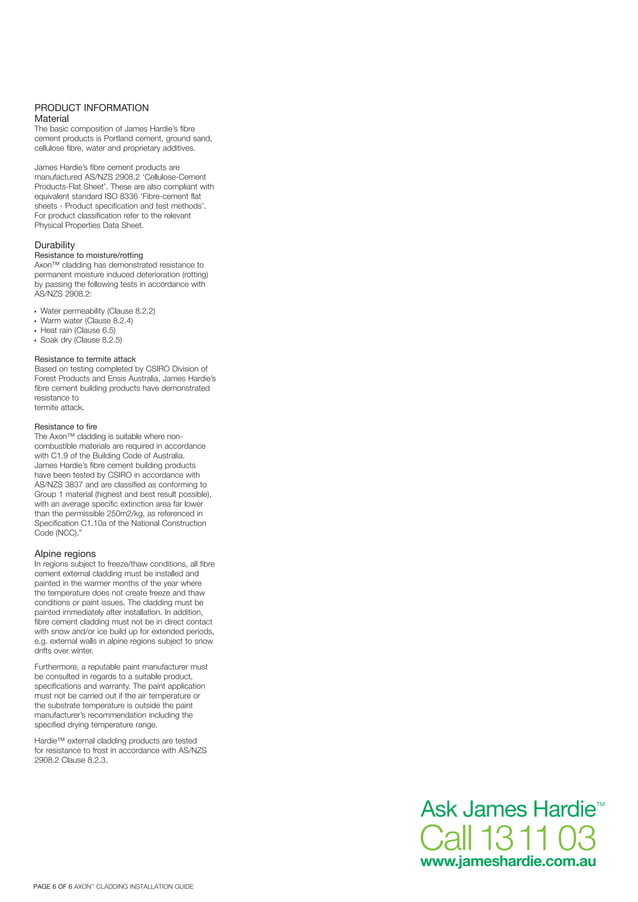 Axon Cladding Installation Guide | PDF