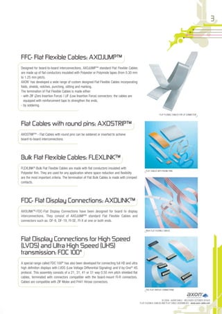 Axon ffc flat-cables | PDF