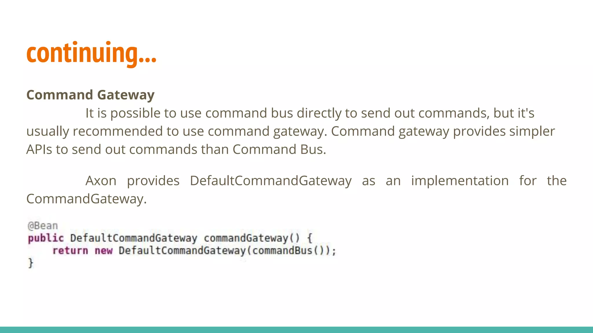 Axon Framework Exploring Cqrs And Event Sourcing Architecture Ppt