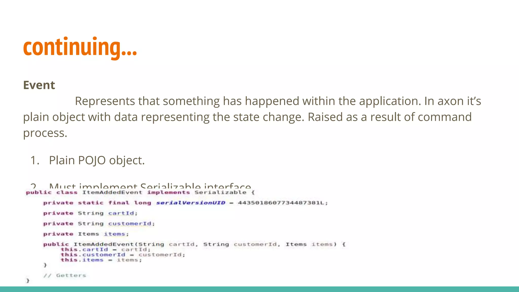 Axon Framework, Exploring CQRS and Event Sourcing Architecture | PPT