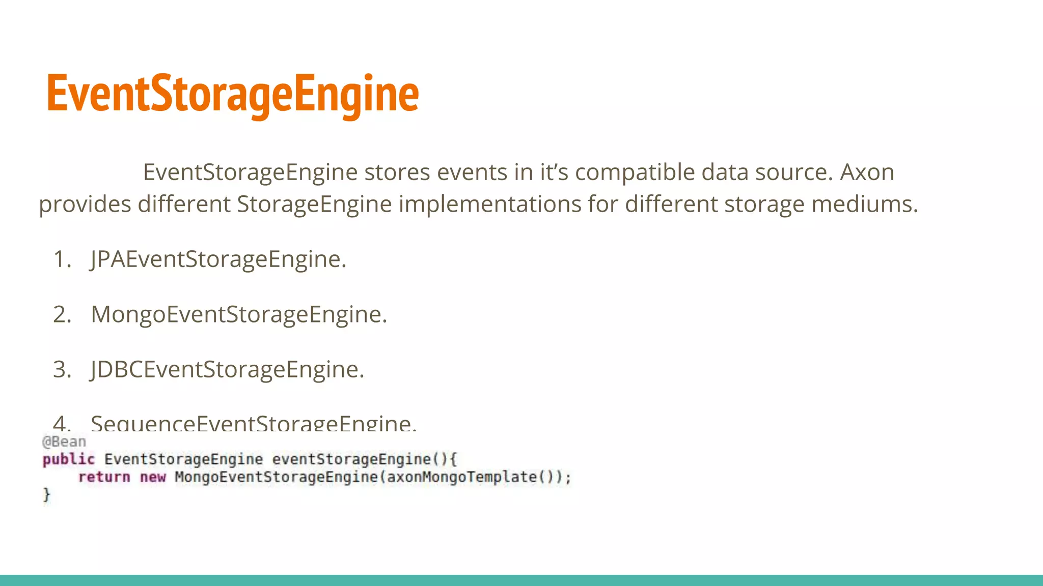 Axon Framework Exploring Cqrs And Event Sourcing Architecture Ppt Free Download