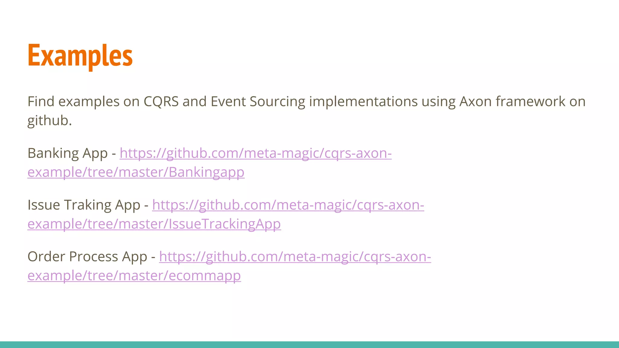Axon Framework Exploring Cqrs And Event Sourcing Architecture Ppt Free Download