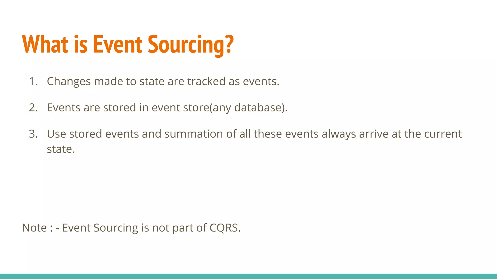 Axon Framework Exploring Cqrs And Event Sourcing Architecture Ppt Free Download