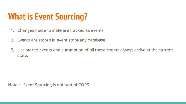 Axon Framework Exploring Cqrs And Event Sourcing Architecture Ppt