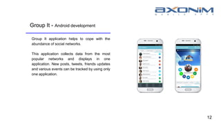 Axonim mobile apps en | PPT | Free Download