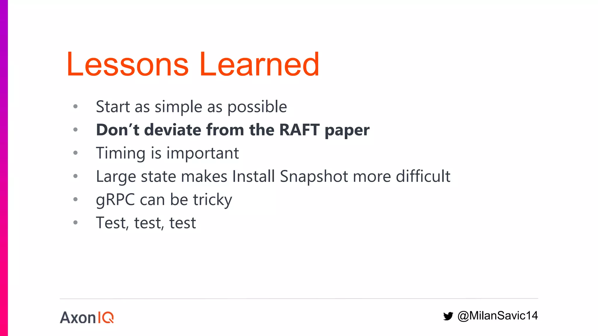 Axon Server went RAFTing | PDF