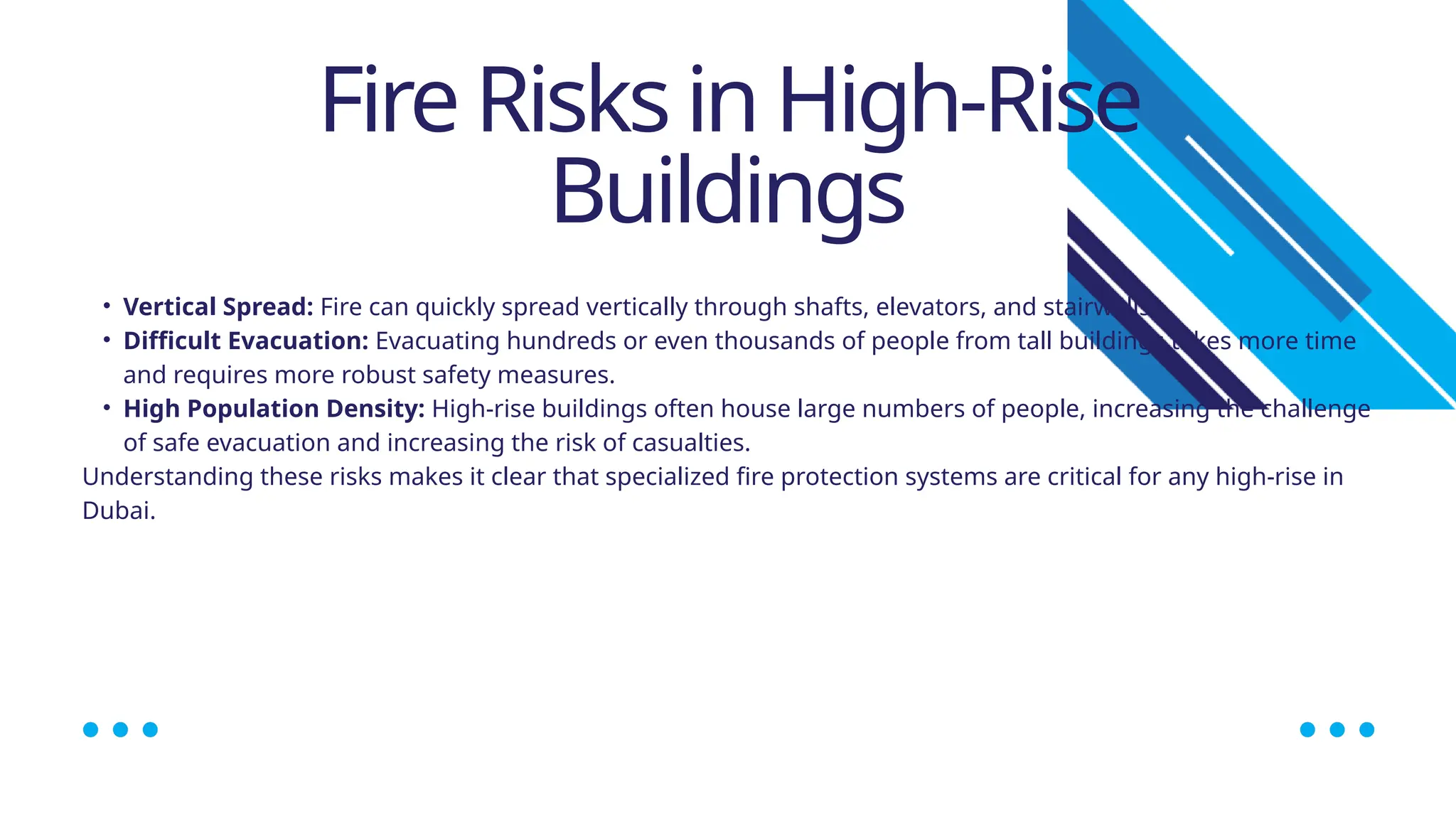 Fire Protection for High-Rise Buildings in Dubai | PPTX