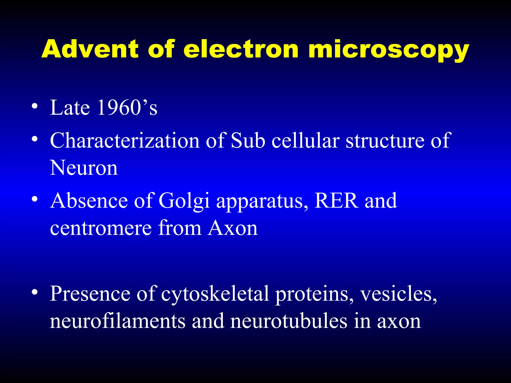 Axoplasmic flow in Axons - Mechanisms and Applications in Clinical ...