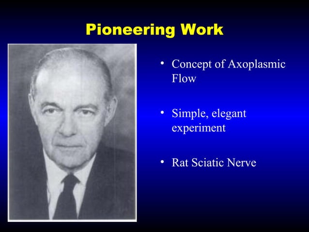 Axoplasmic flow in Axons - Mechanisms and Applications in Clinical ...