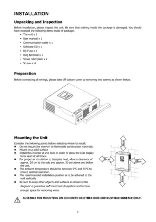 Voltronic Axpert V User Manual | PDF