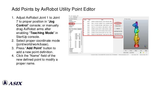 AxRobot Robot Programming Tutorial I -- Offline Programming | PPT