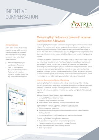 Axtria incentive compensation datasheet | PDF