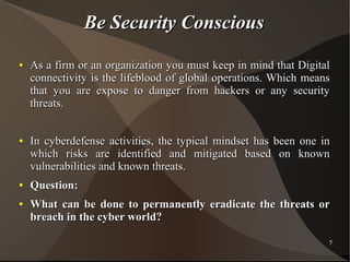 Cyber Security & User's Privacy Invasion | ODP | Internet for Beginners ...