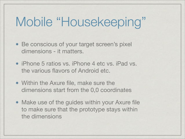 Intro to Axure | PPT
