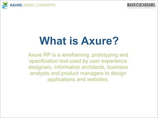 Axure Basic Concepts | PDF | Web Design and HTML | Internet