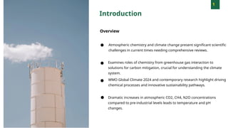 Role Of Chemistry in Climate Change.pptx