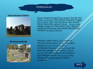 Kerajaan Banten | PPTX