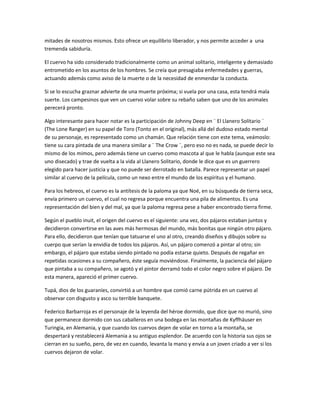 El cuervo, mensajero de los dioses. Dador de vida y muerte | DOC
