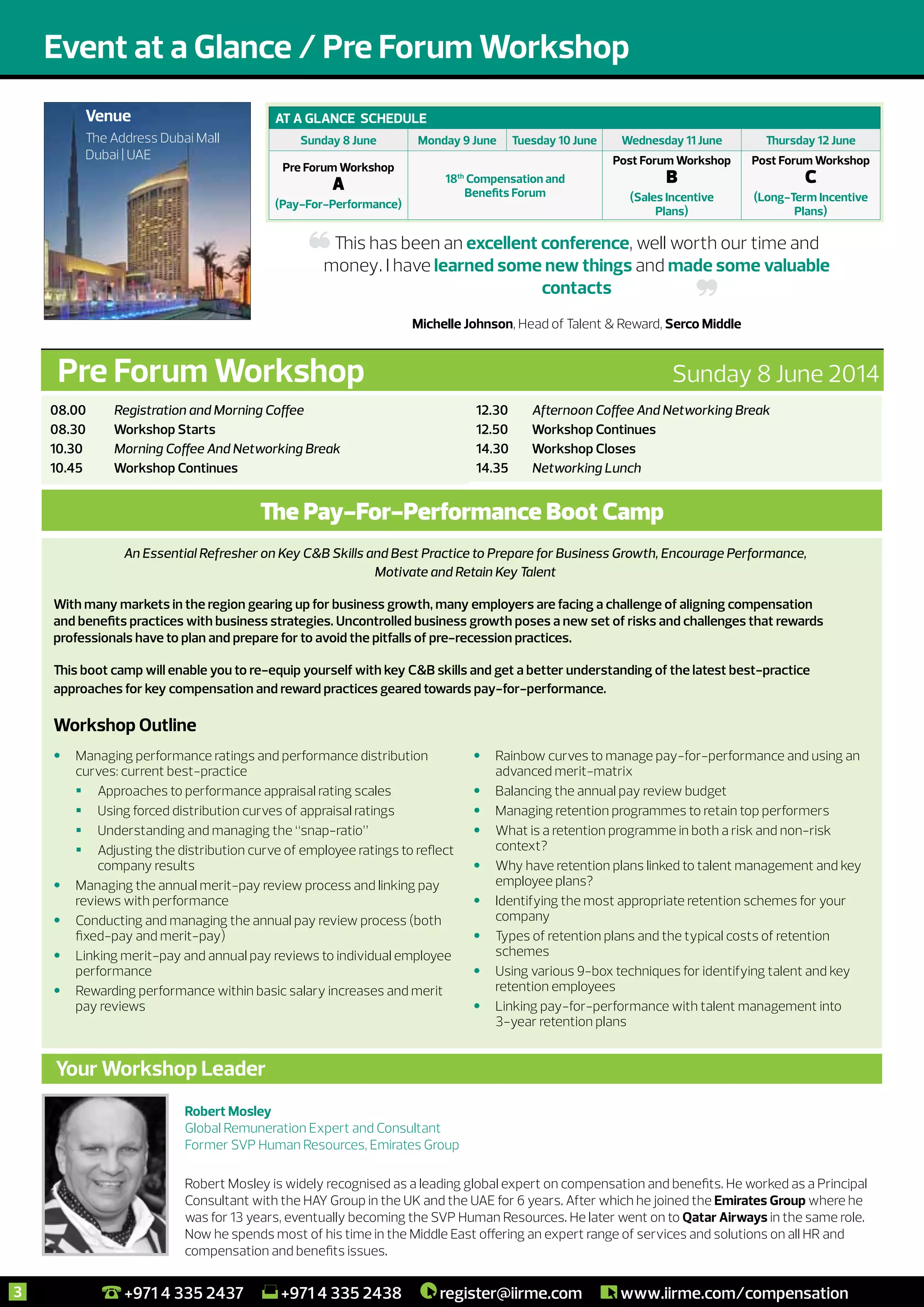 Compensation And Benefits Forum 2014 | PDF