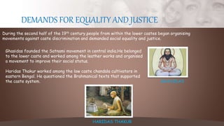 women caste and reform PPT | PPTX