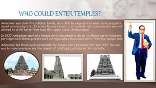 women caste and reform PPT | PPTX