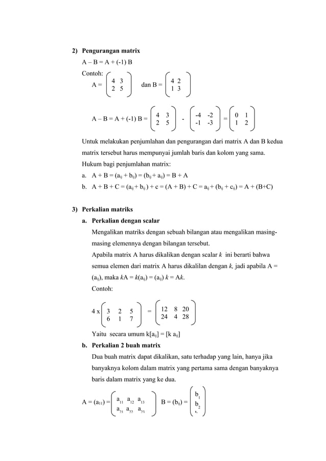 matriks | PDF