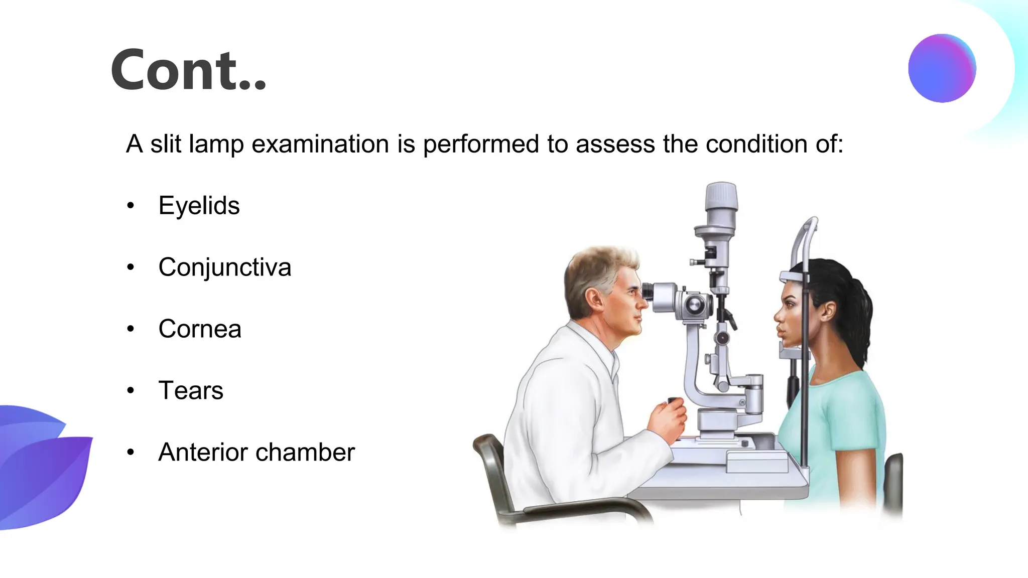 Contact lens pre fitting evaluation and Examination | PDF
