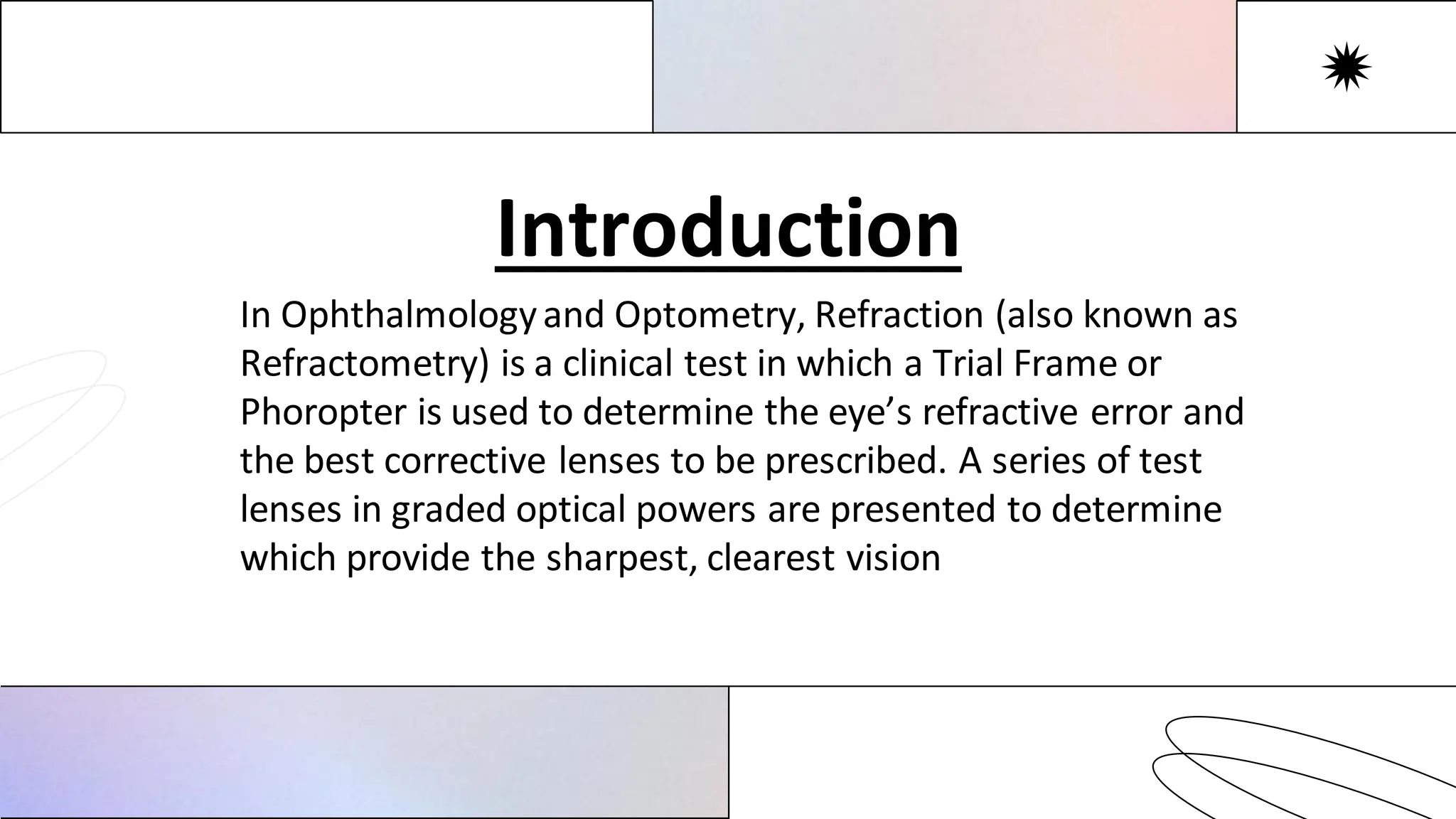 Clinical refraction...2024 Ayan Das learn | PDF