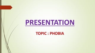 Aerophobia and its causes | PPT