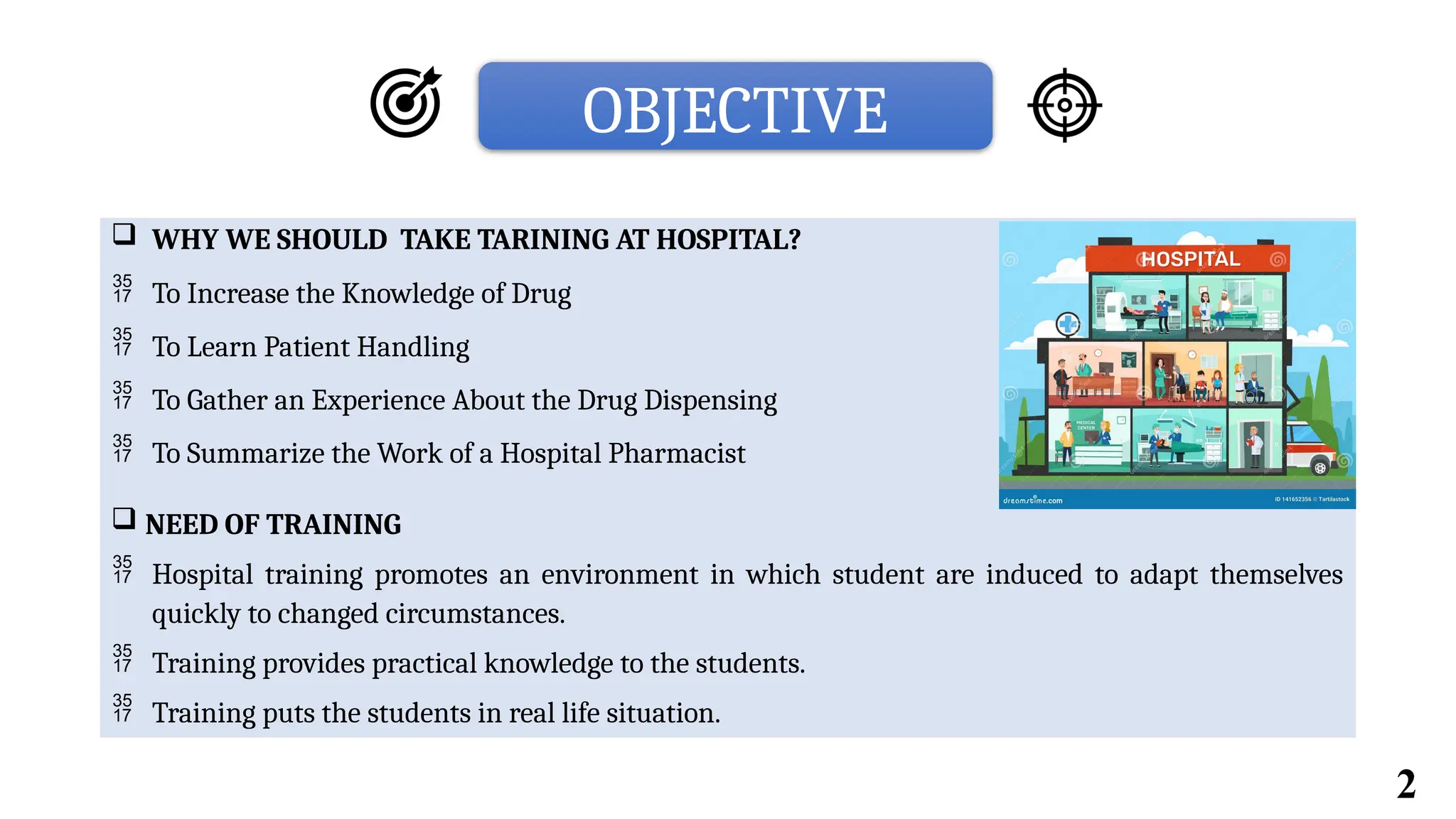 Hospital training ppt, practice School ppt | PPTX