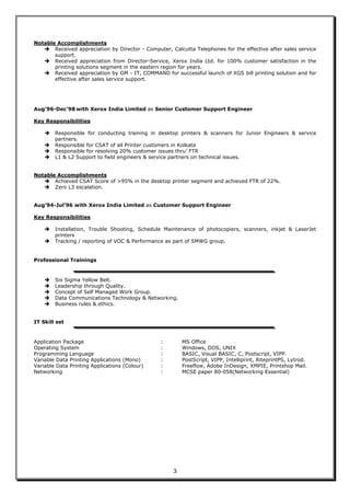 Career Snapshot | PDF